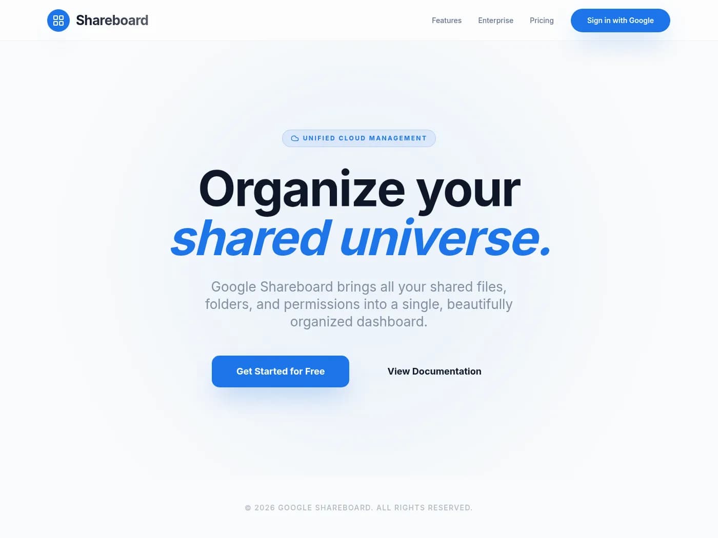 Google Shareboard