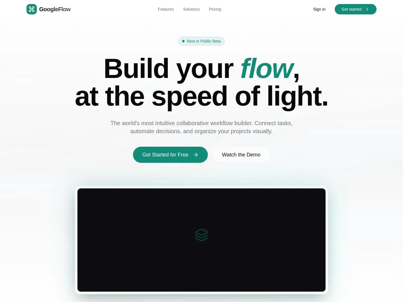 Googleflow Clone