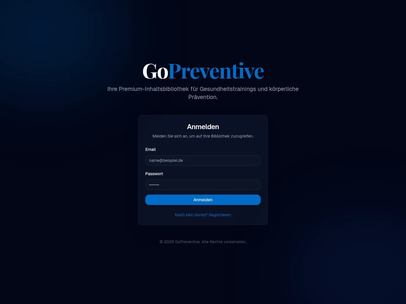 GoPreventive Health Library