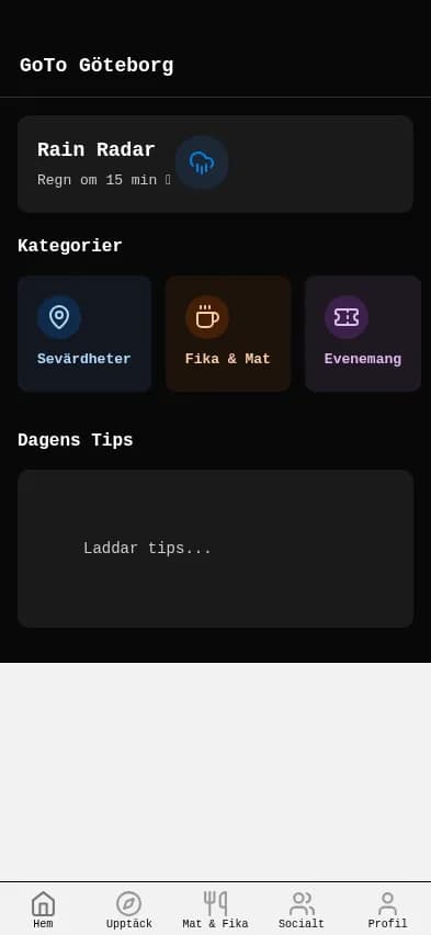 GoTo Göteborg App