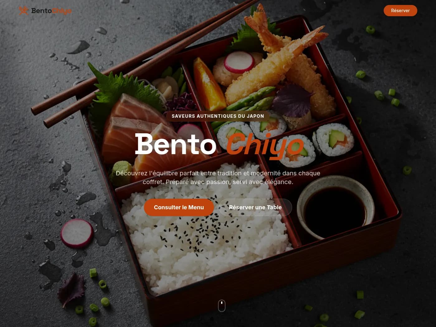 Le Gourmet Bistro Site