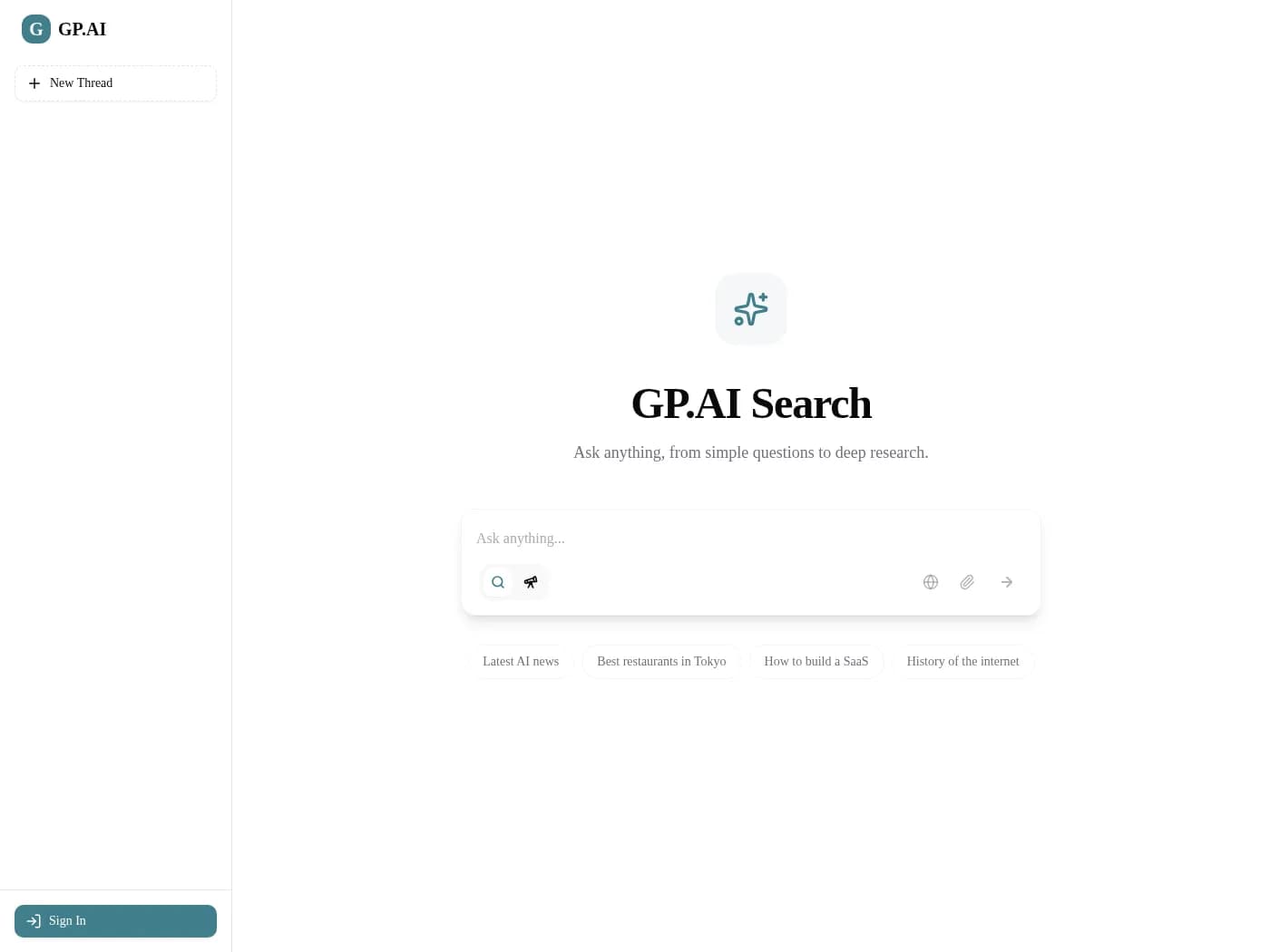 Personal GP.AI Clone
