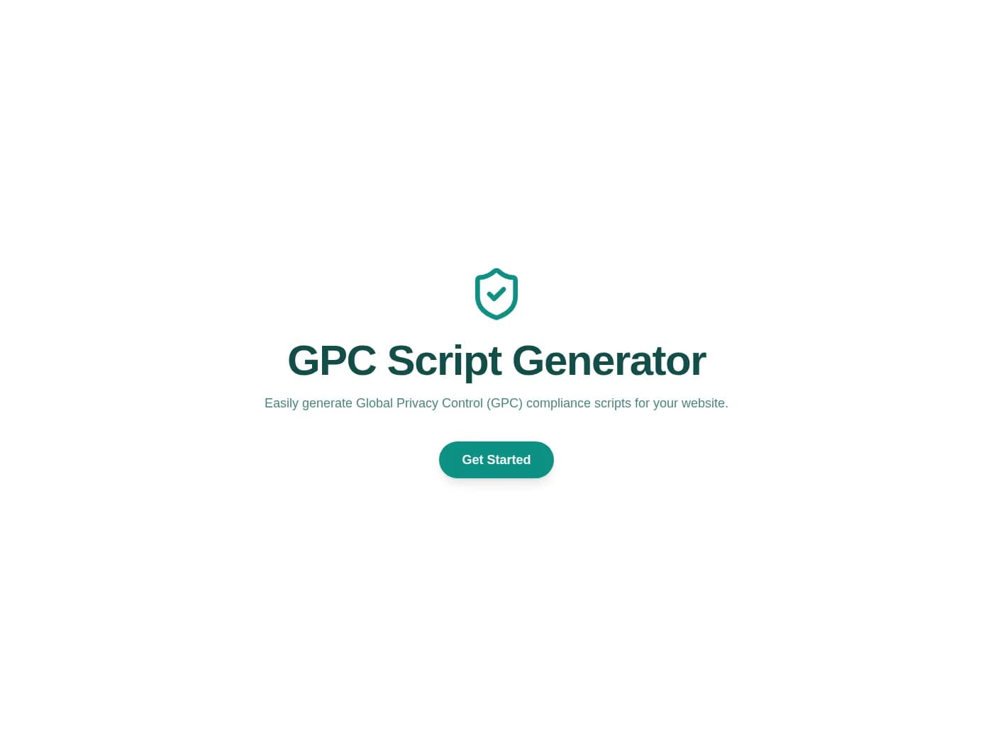 GPC Script Generator