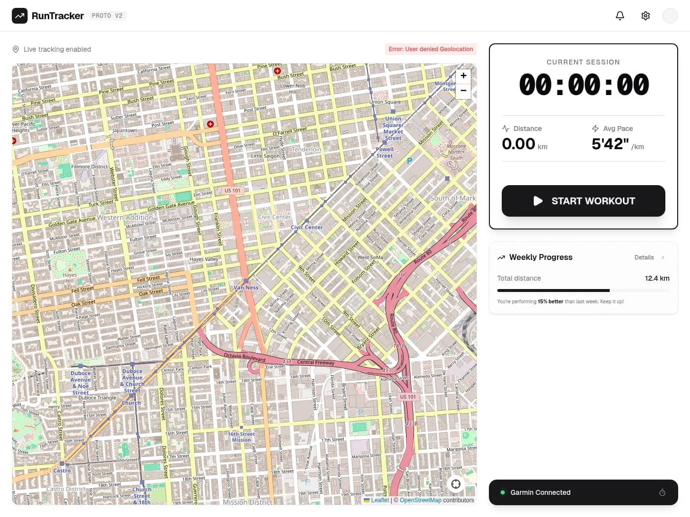 RunTracker Map Upgrade