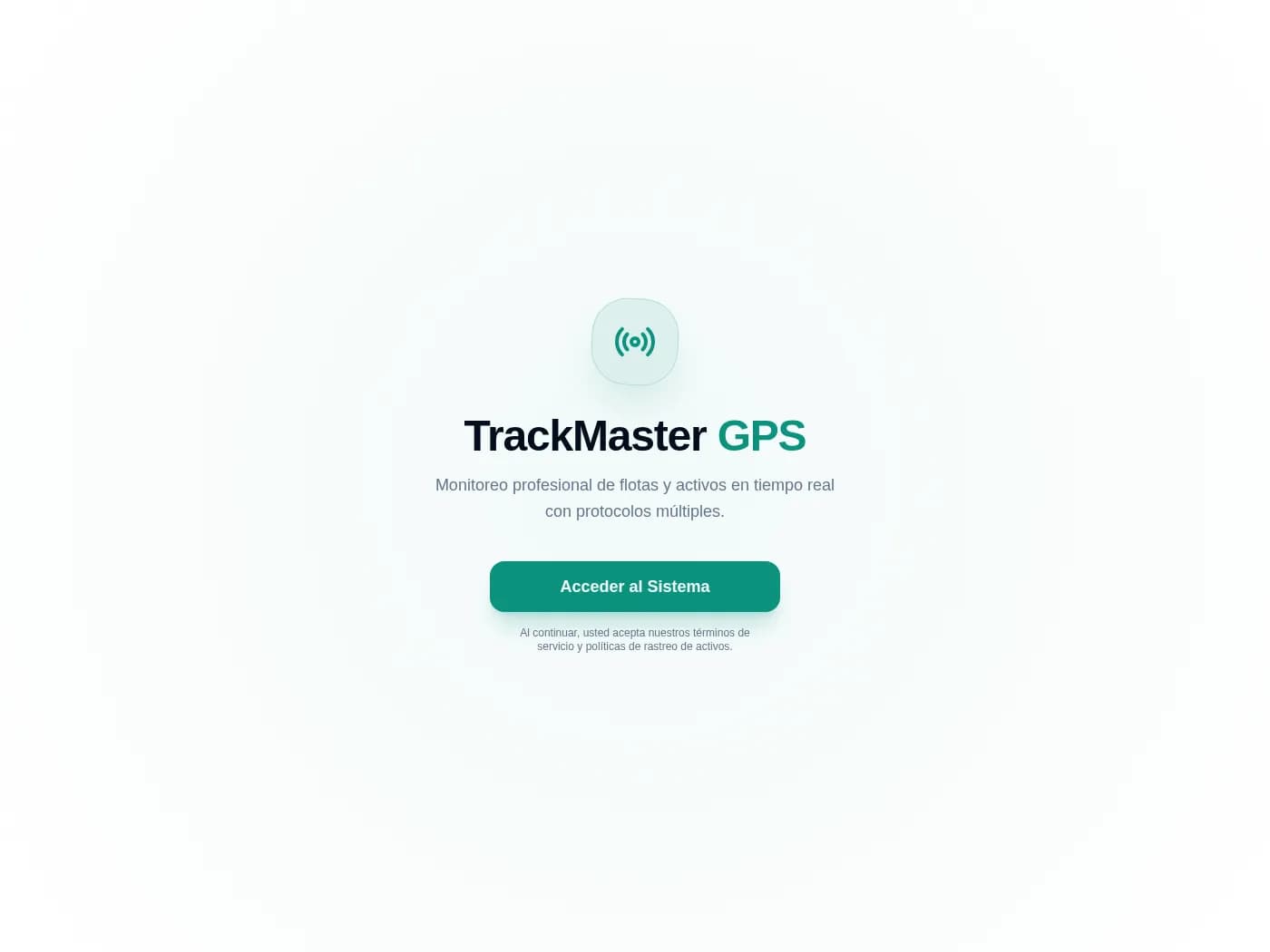 TrackMaster GPS Platform