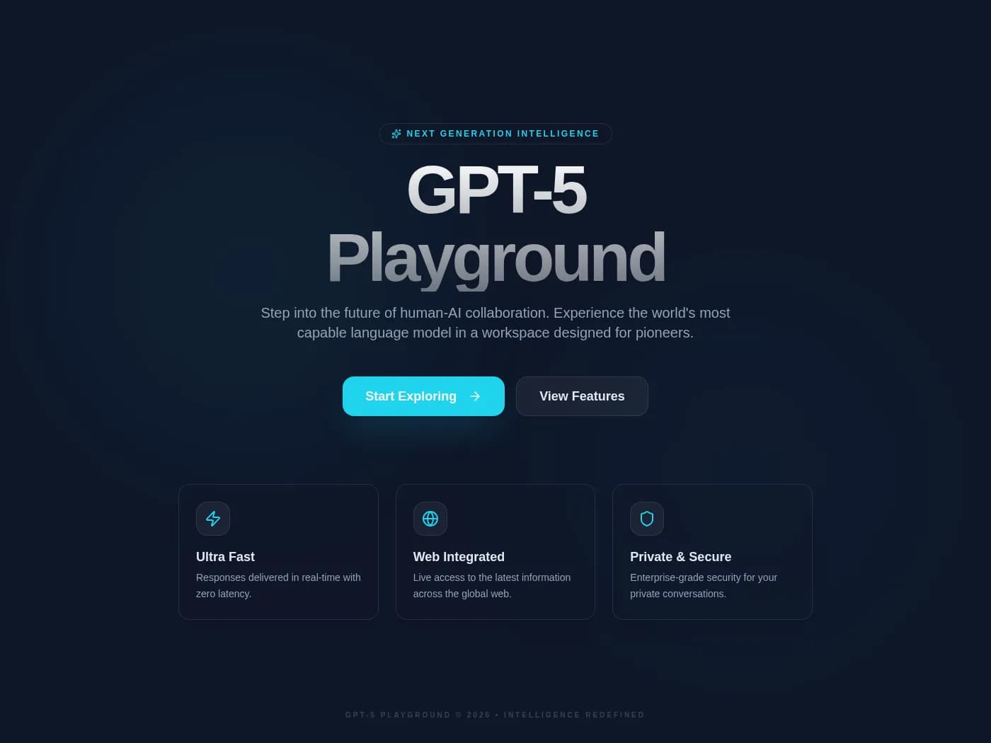 GPT-5 Playground