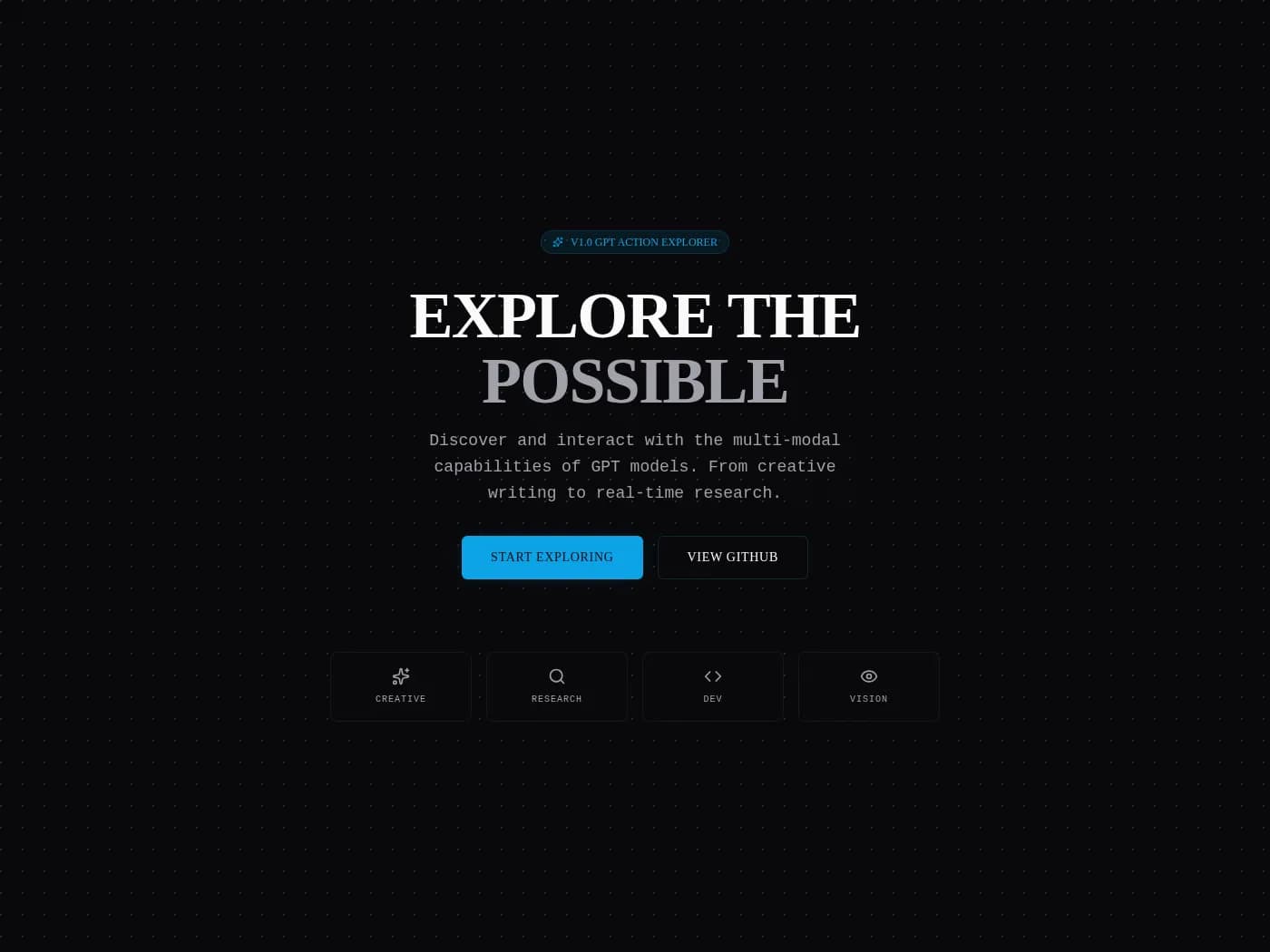 GPT Action Explorer