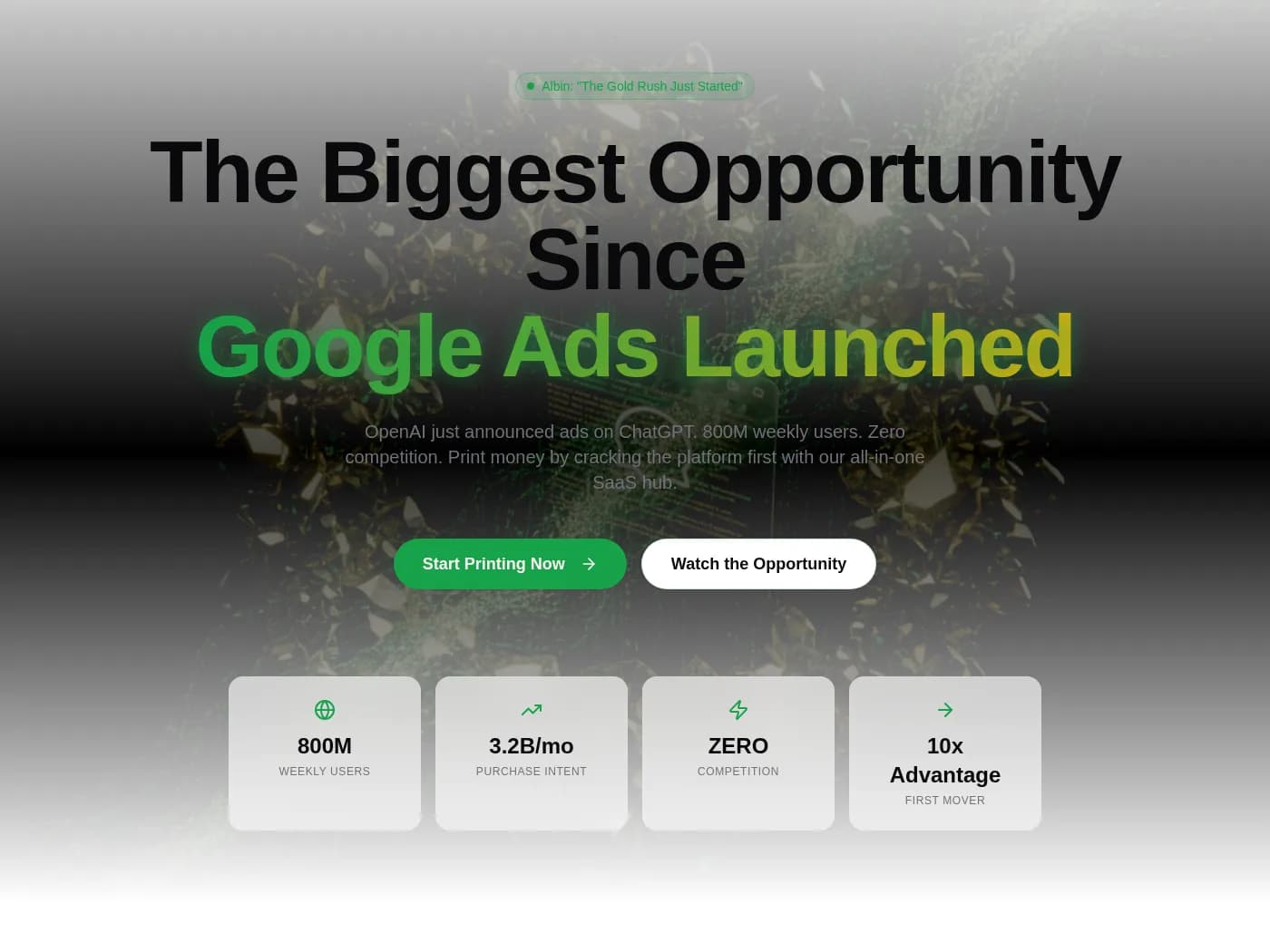 GPT Ads Opportunity Hub