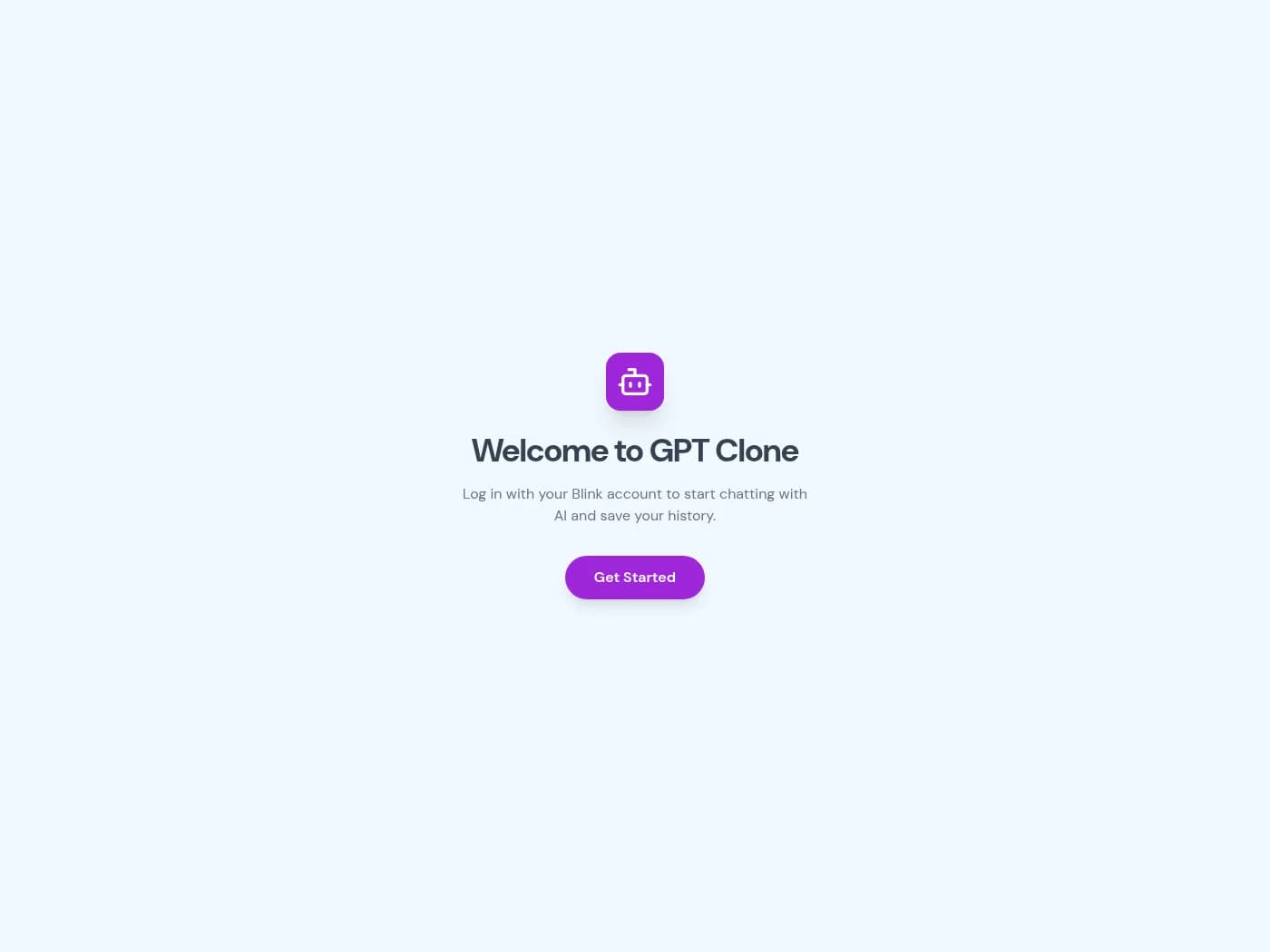 GPT Chat Clone