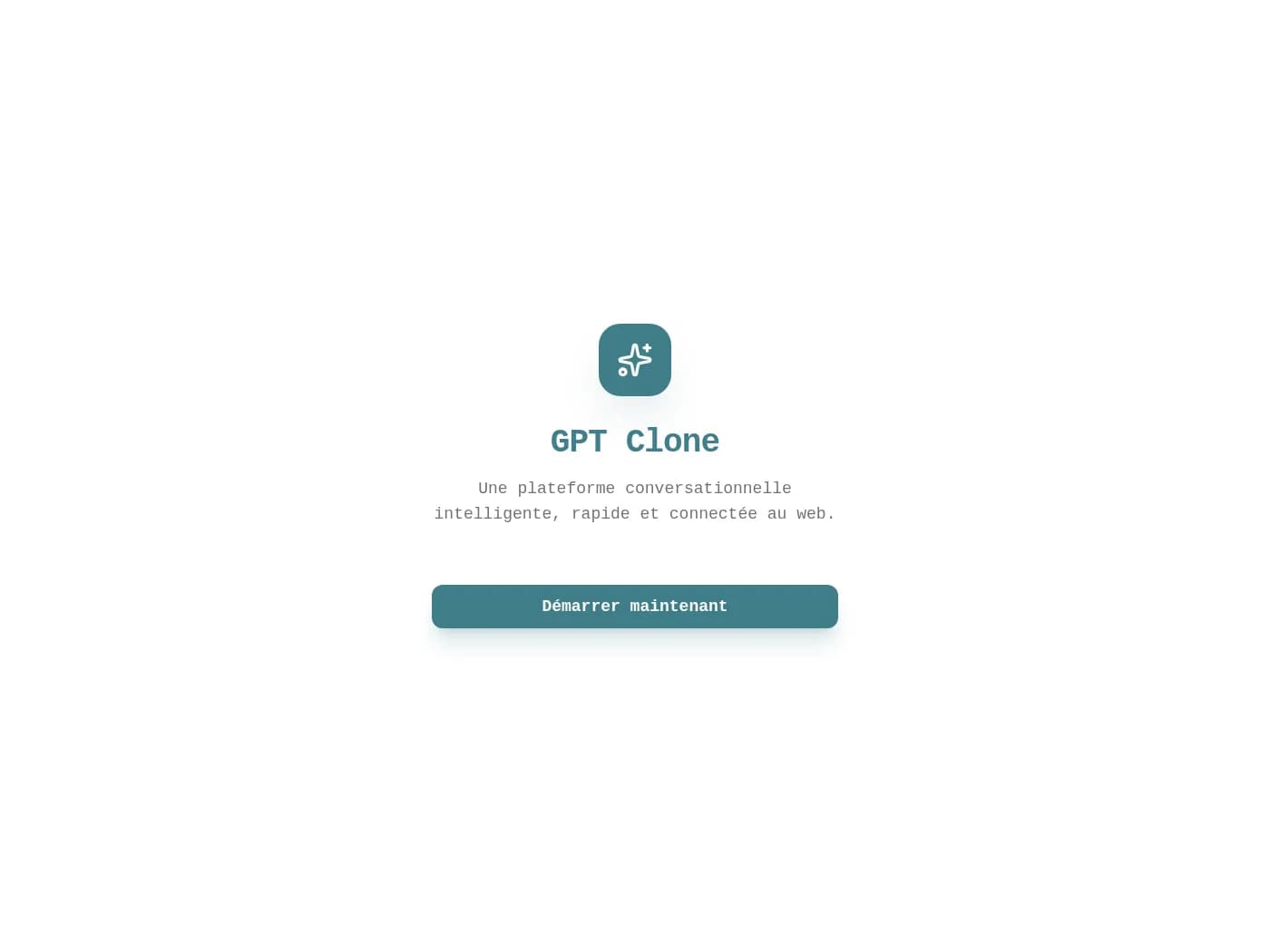 GPT Chat Clone