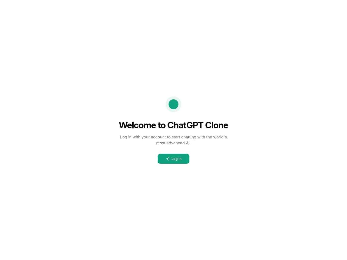 GPT Chat Clone