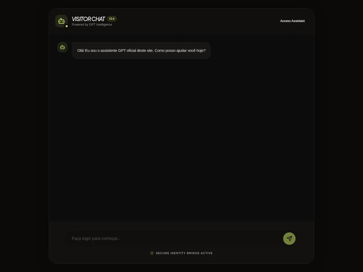 GPT Visitor Chat Site