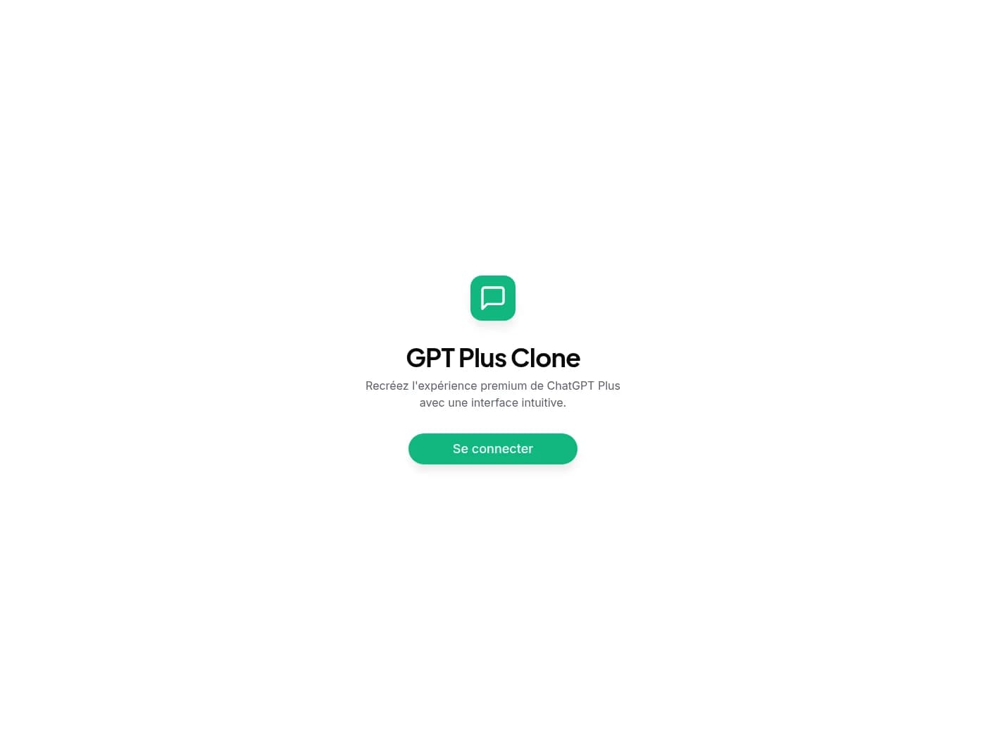 GPT Plus Clone
