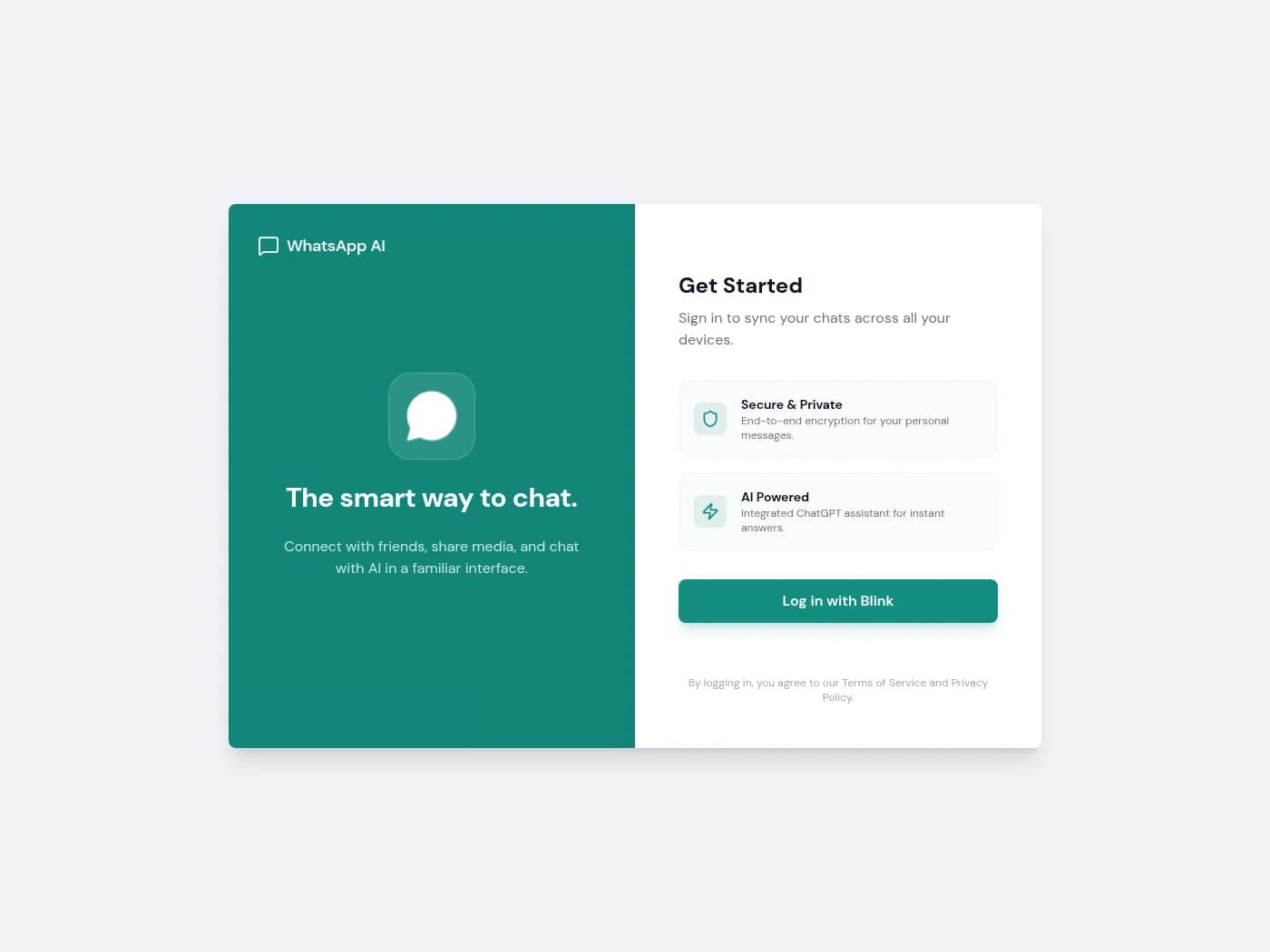 GPT WhatsApp Clone