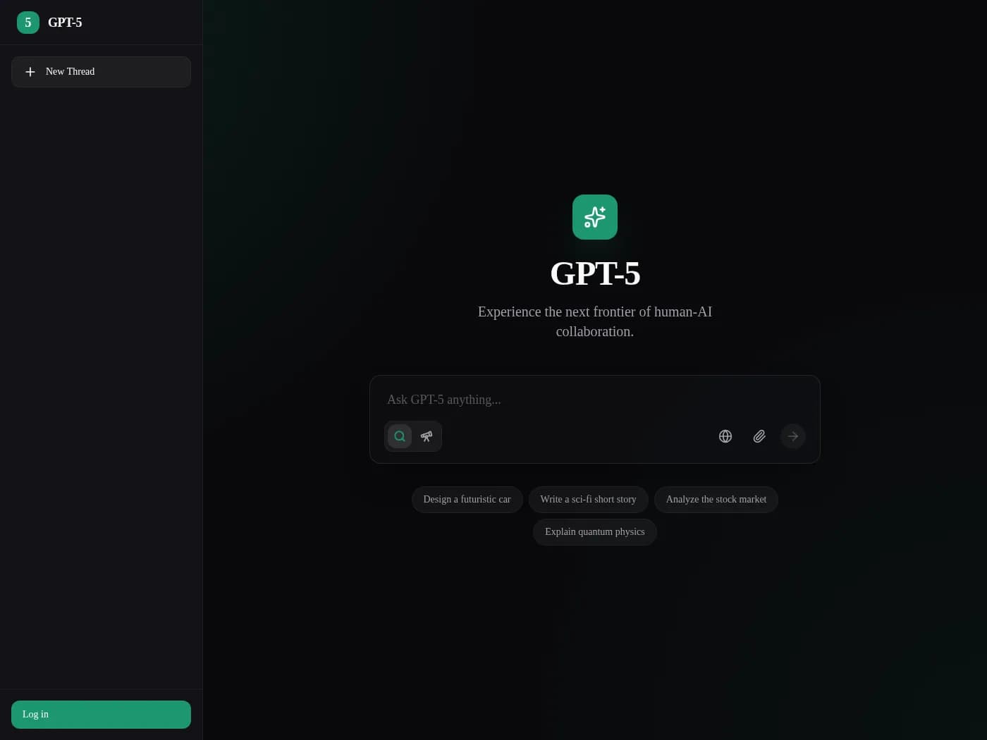 GPT-5 Chat Clone