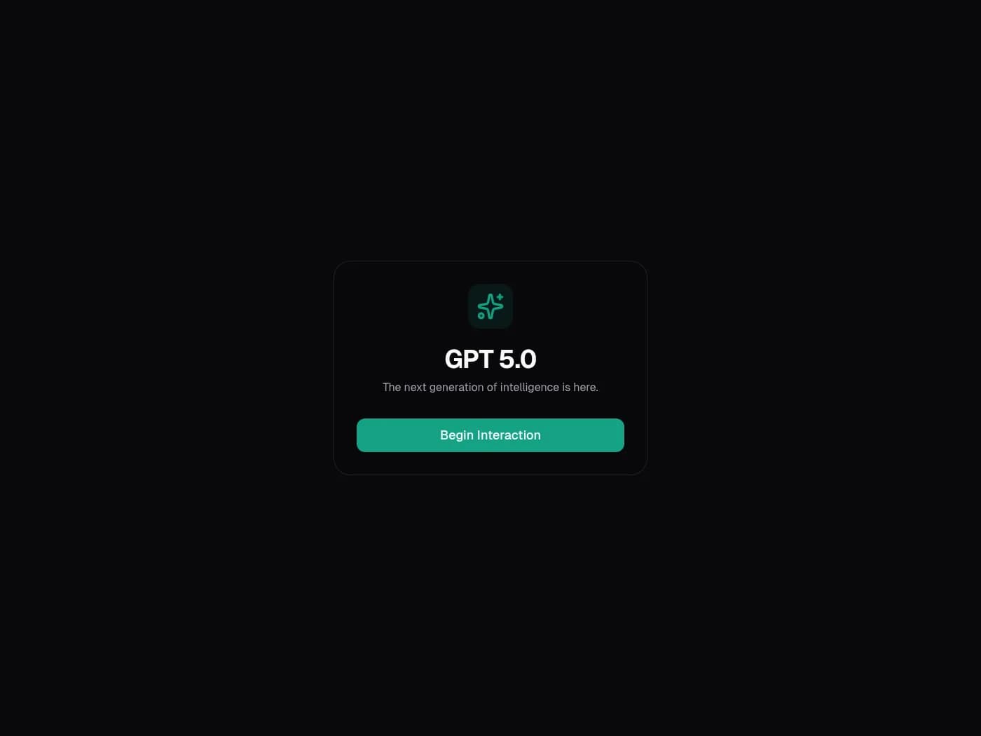 GPT 5.0 Chat Clone