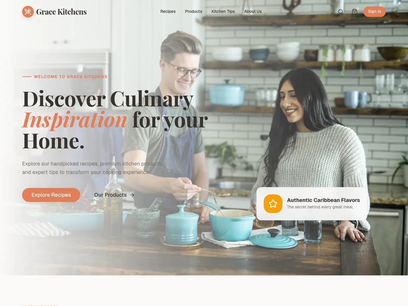 Grace Kitchens Website