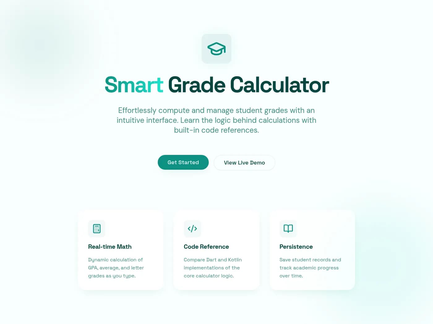 Smart Grade Calculator
