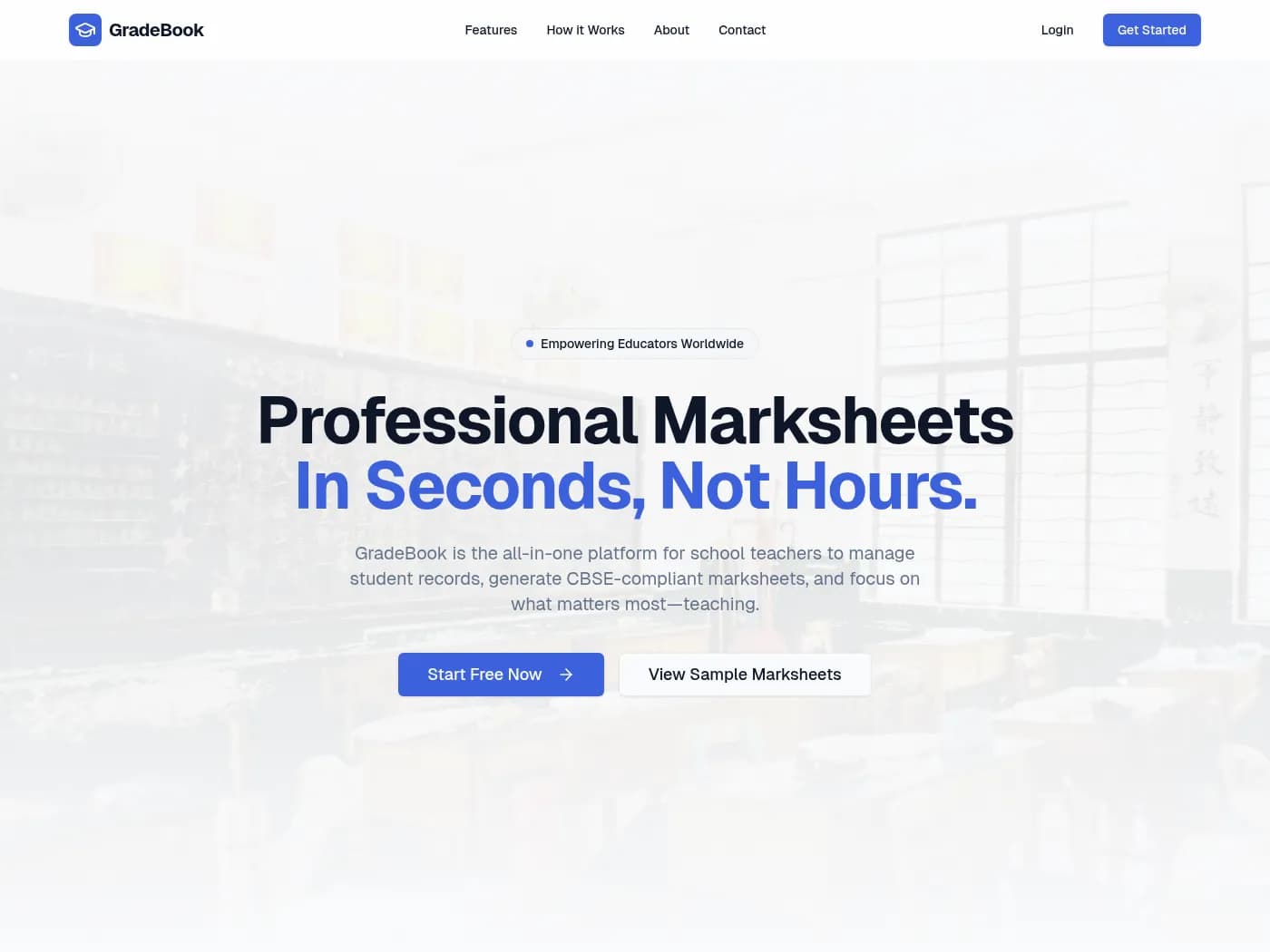 GradeBook Platform