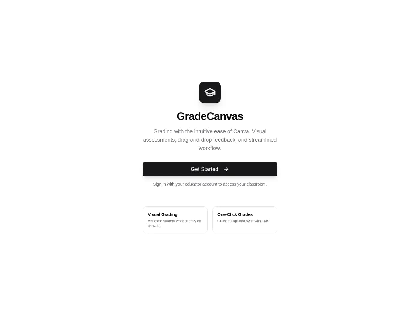 GradeCanvas Platform