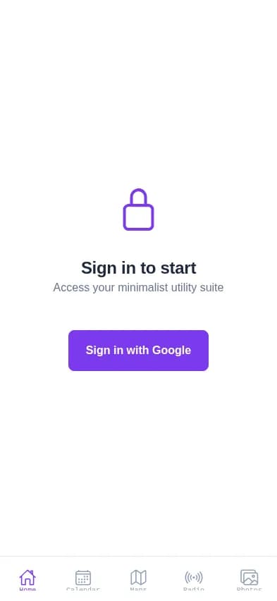 Minimalist iOS Utility Suite