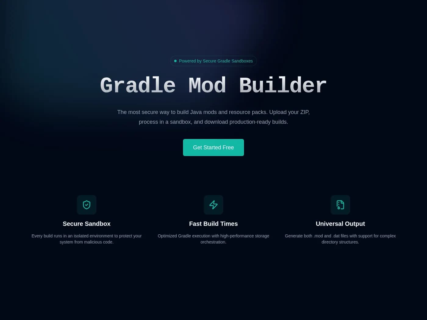 Gradle Mod Builder