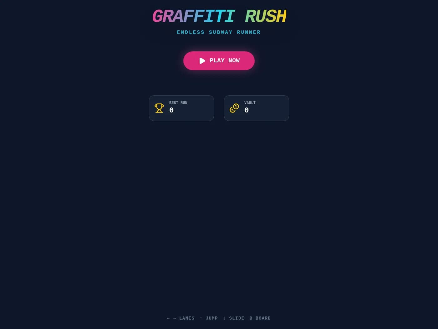 Graffiti Rush Runner