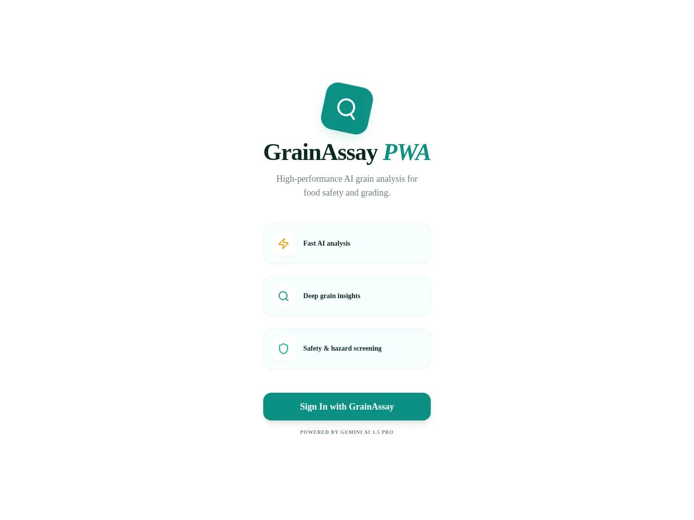 GrainSight PWA