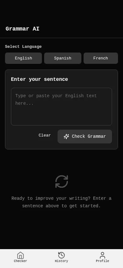 Grammar AI Checker