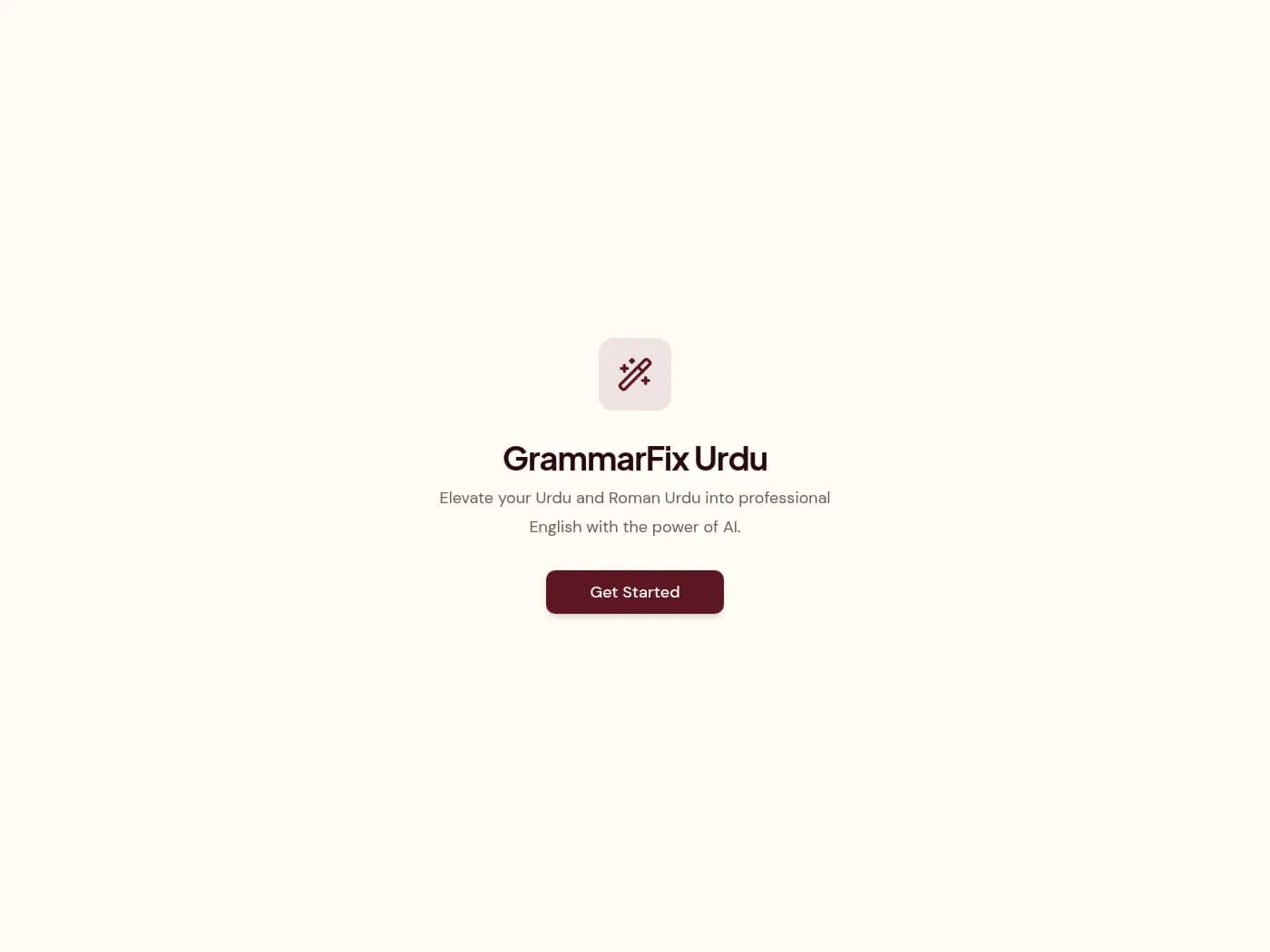 GrammarFix Urdu App