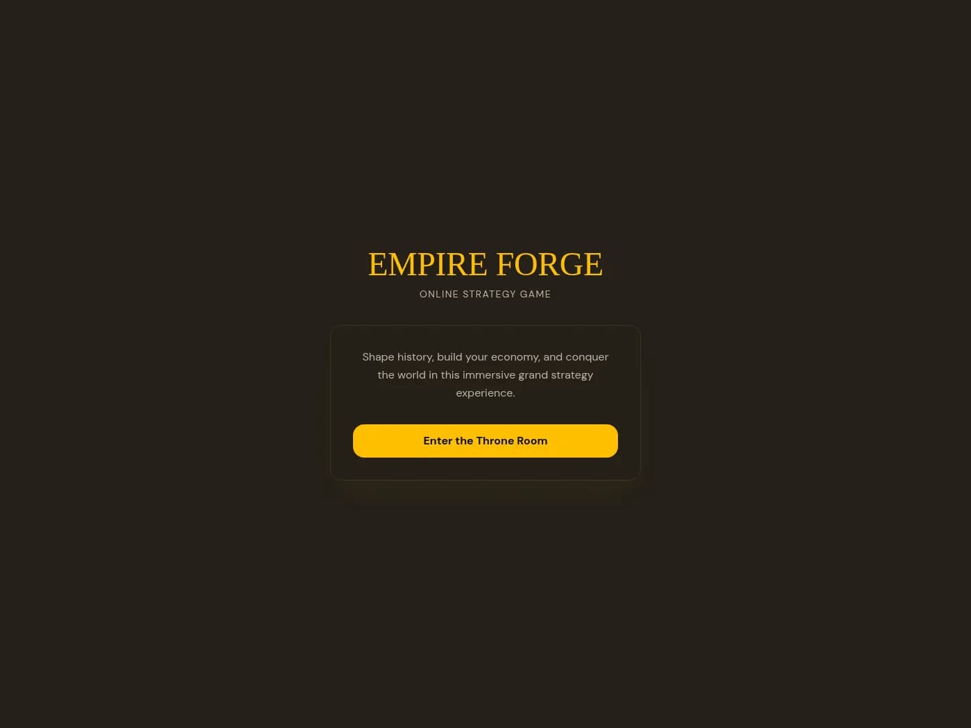 Empire Forge Online