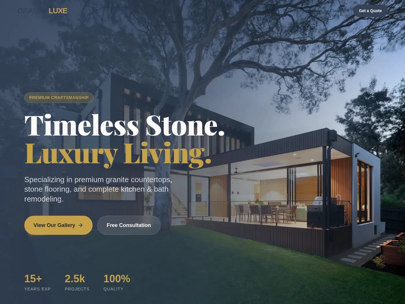 Granite Showcase Site