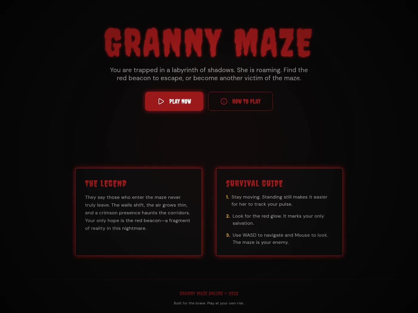 Granny Maze Online