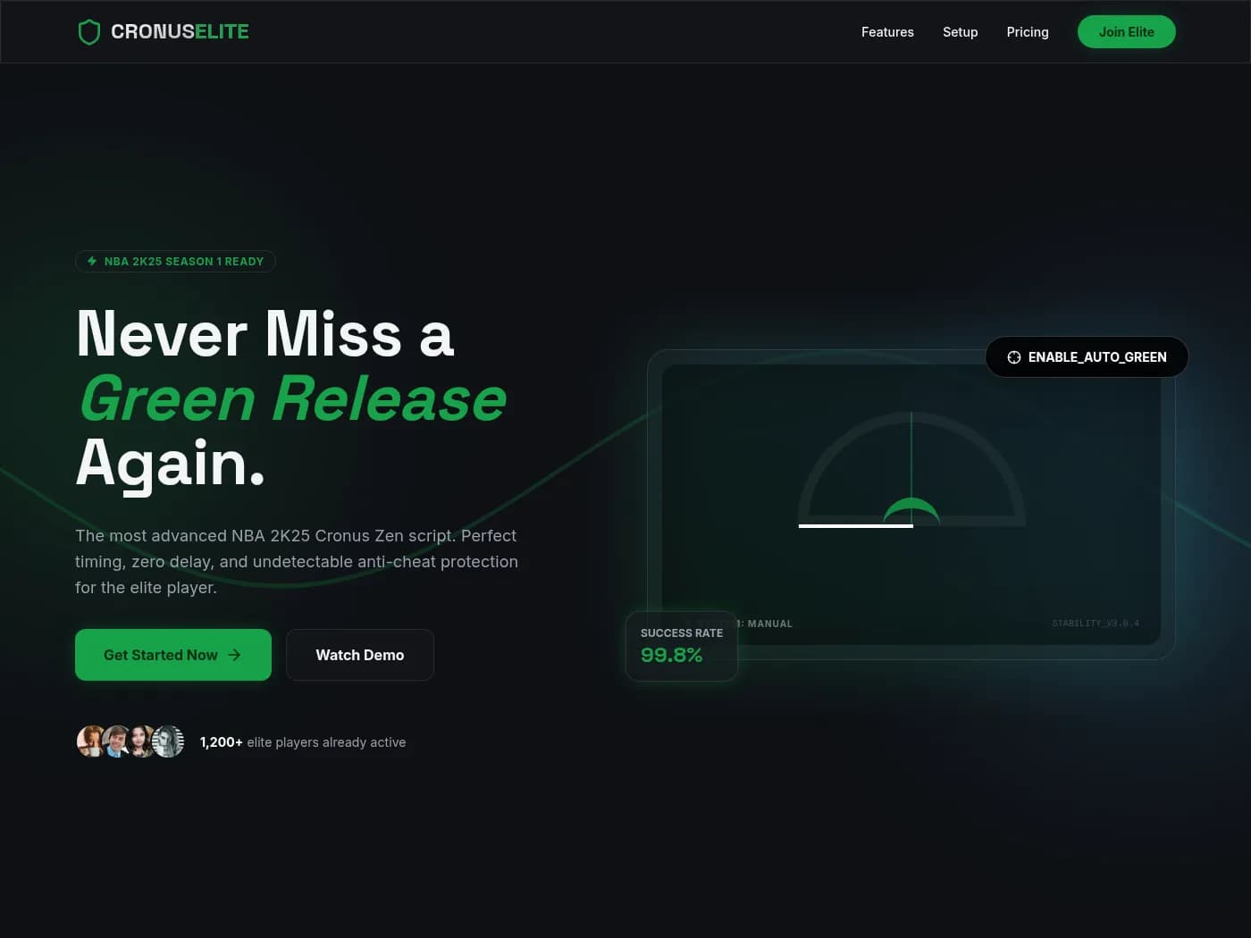 Auto Green Release Script