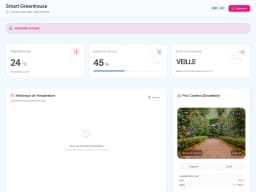 Smart Greenhouse Dashboard