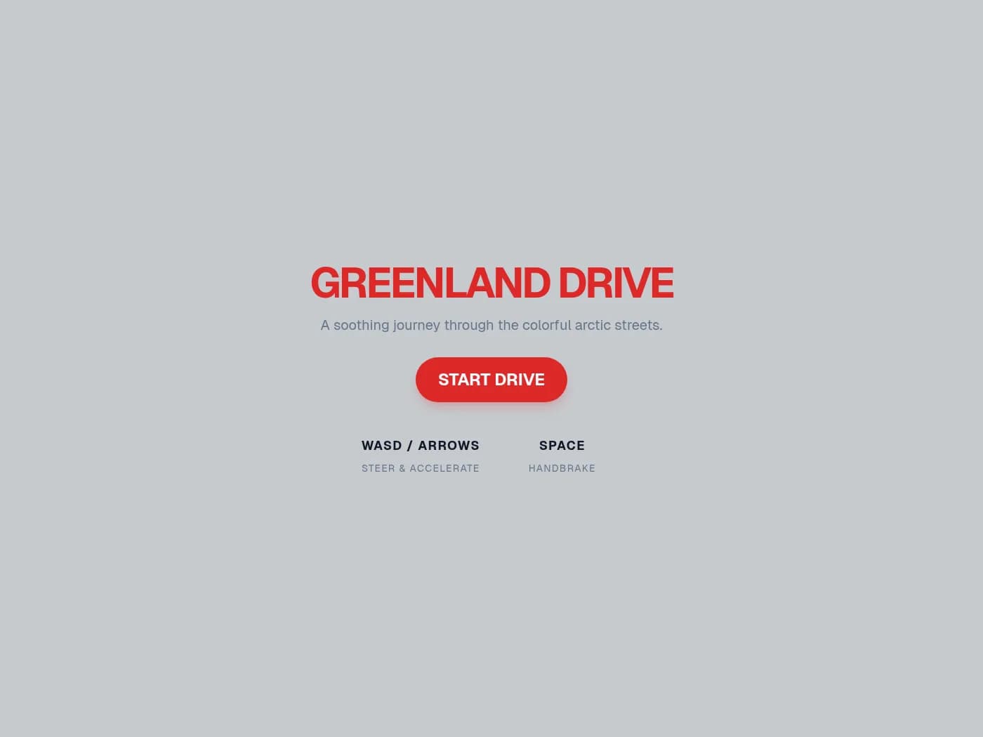 Greenland Drive Game