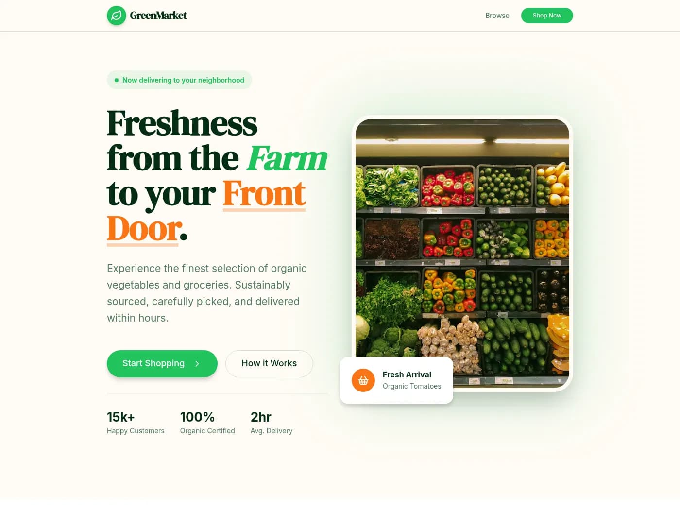 GreenMarket Portal