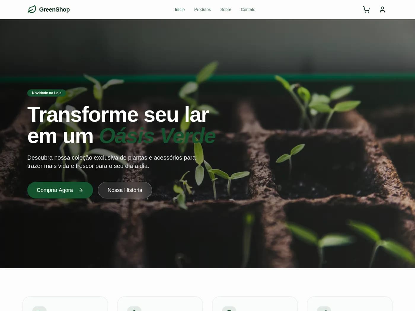 GreenShop Online Store