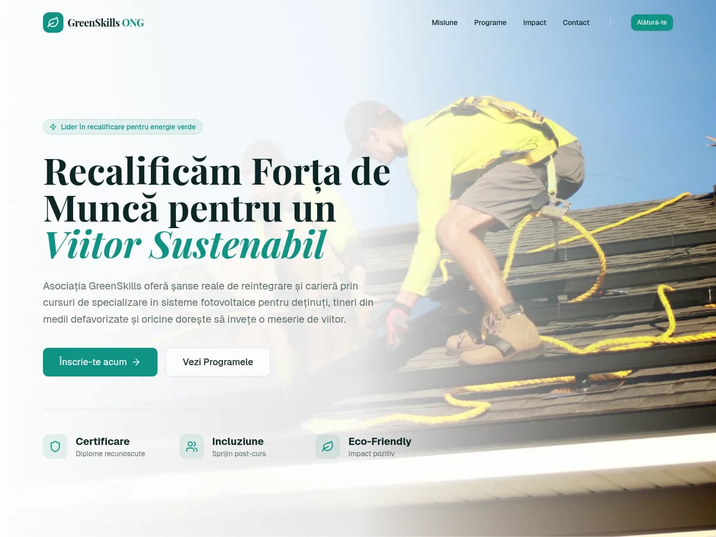GreenSkills ONG Platform