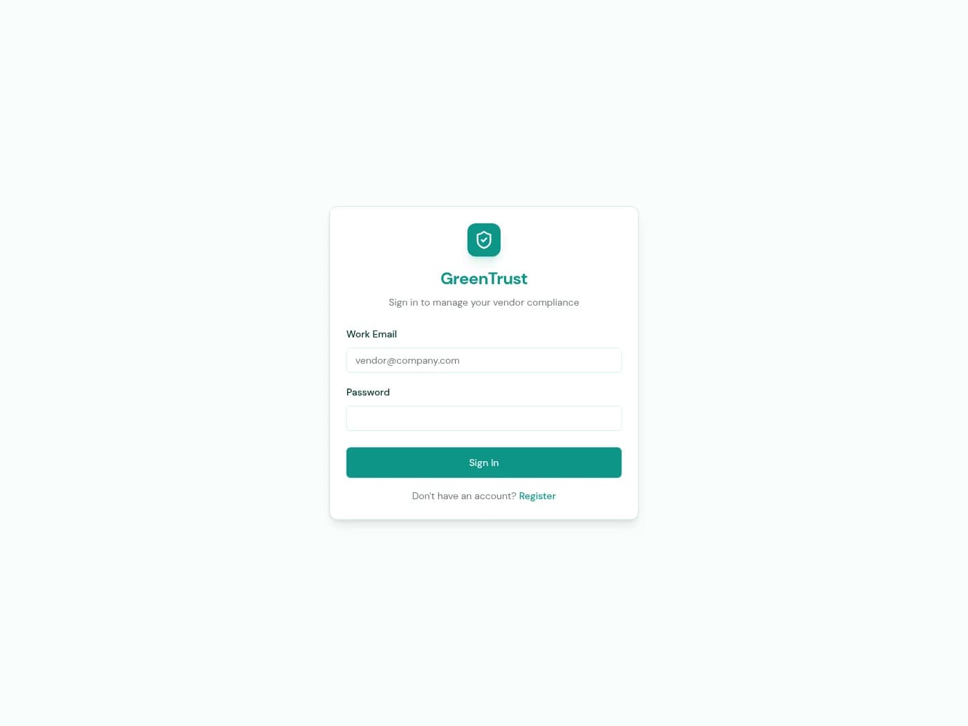 GreenTrust Compliance Platform