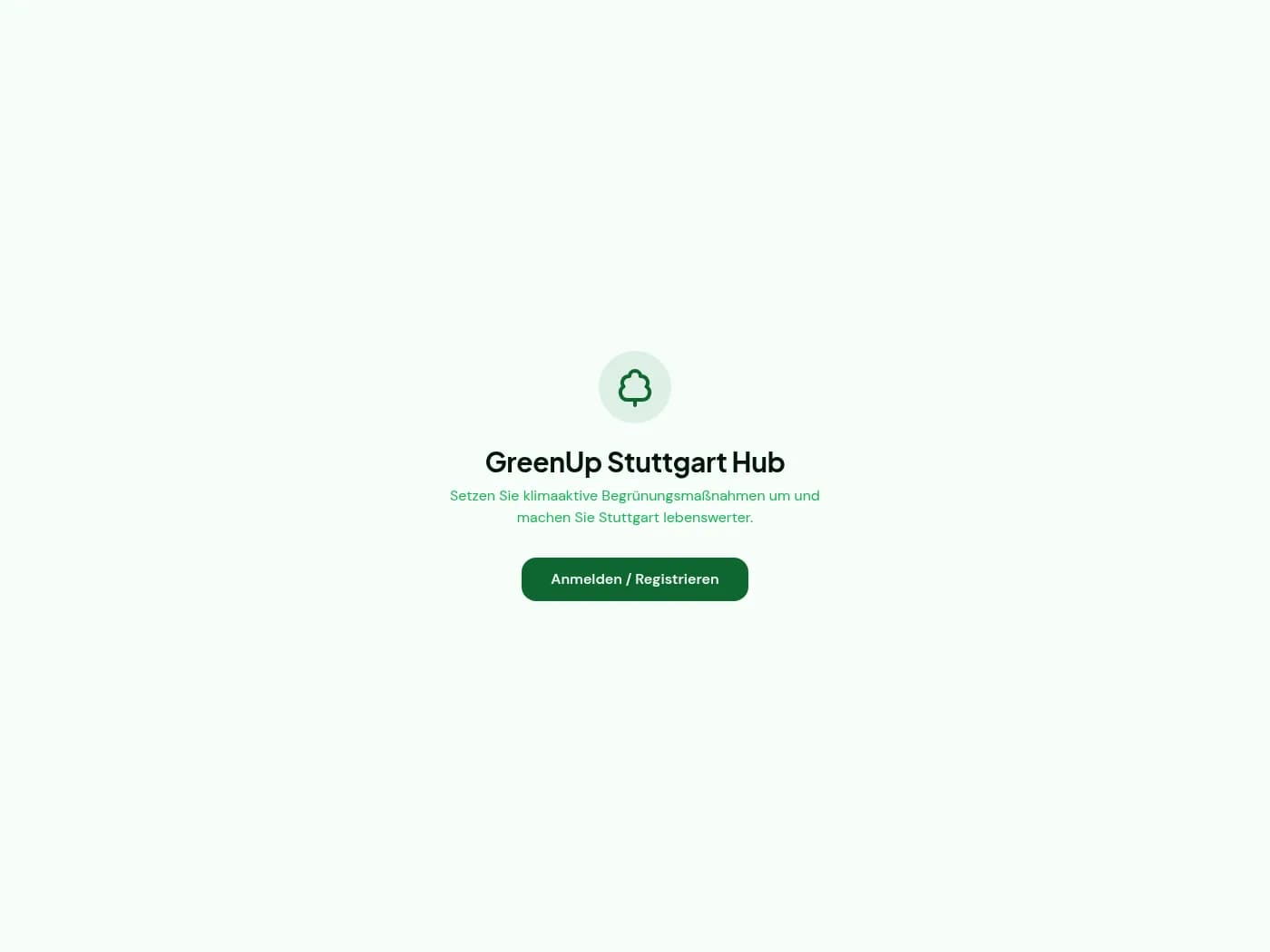 GreenUp Stuttgart Hub