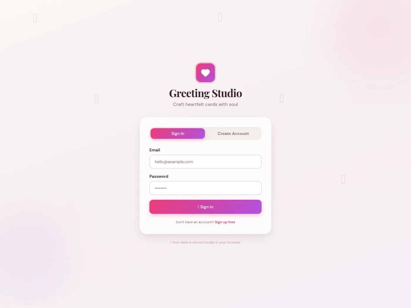 Greeting Studio