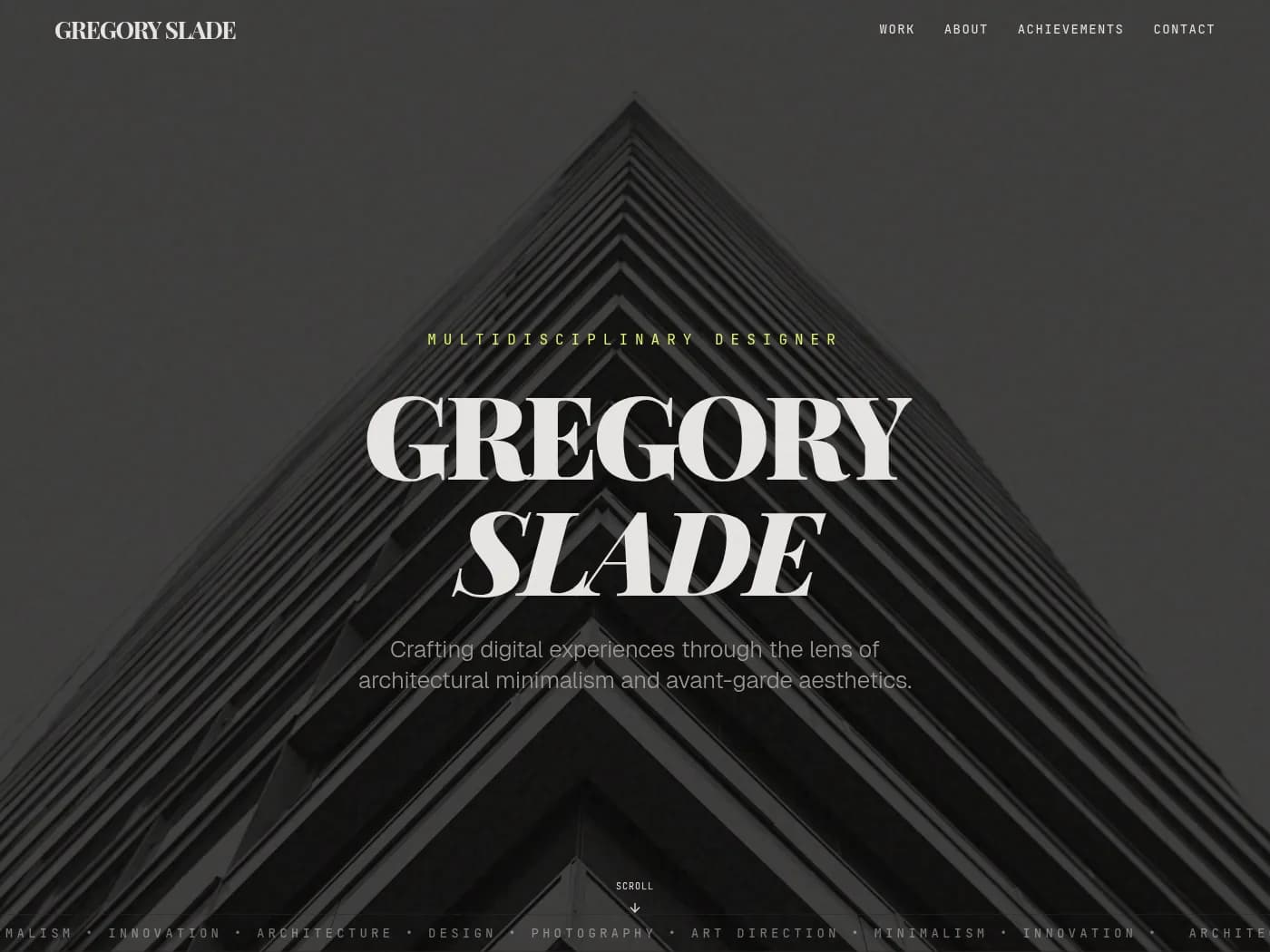 Gregory Slade Portfolio