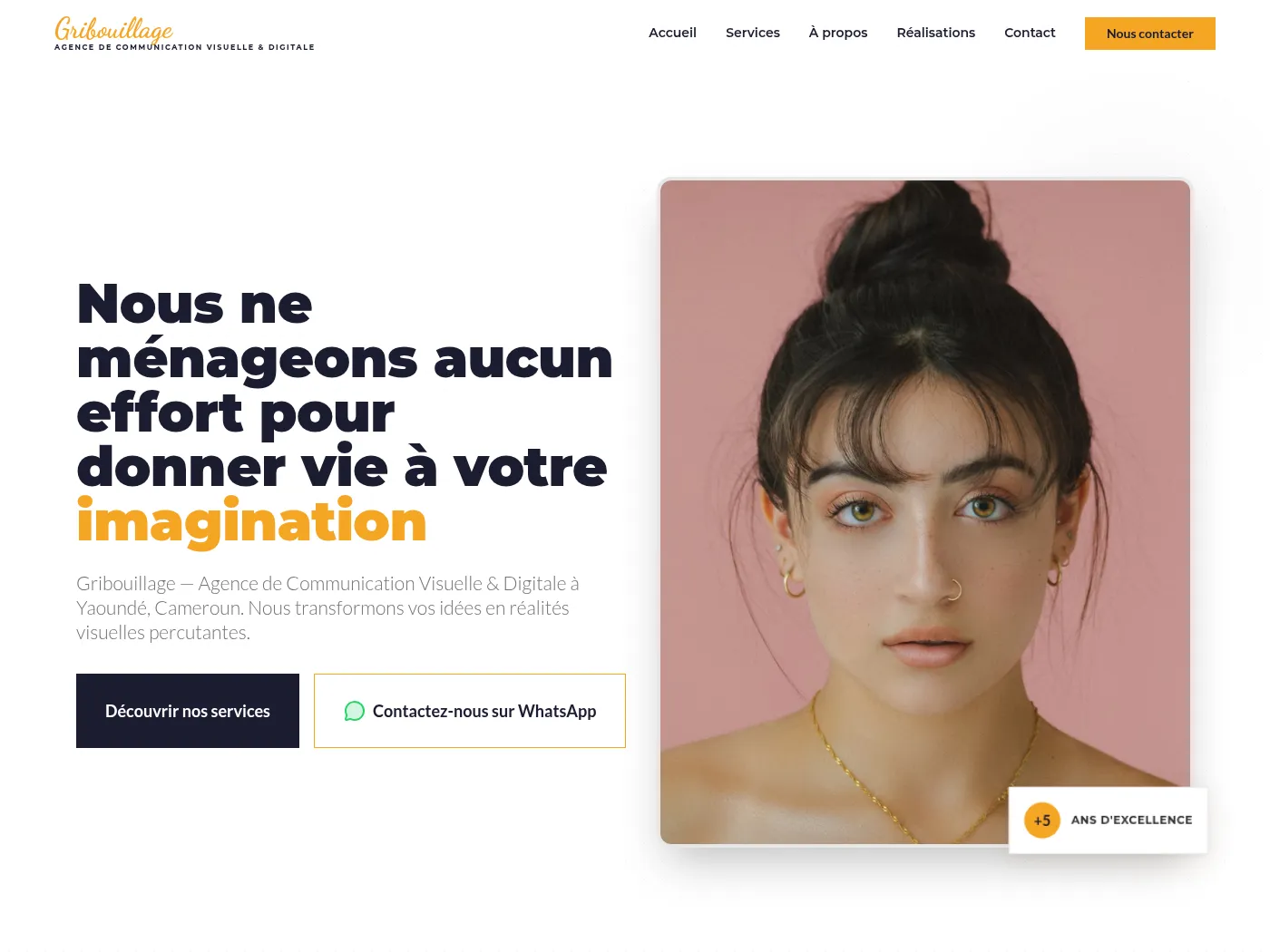Gribouillage Agency Website