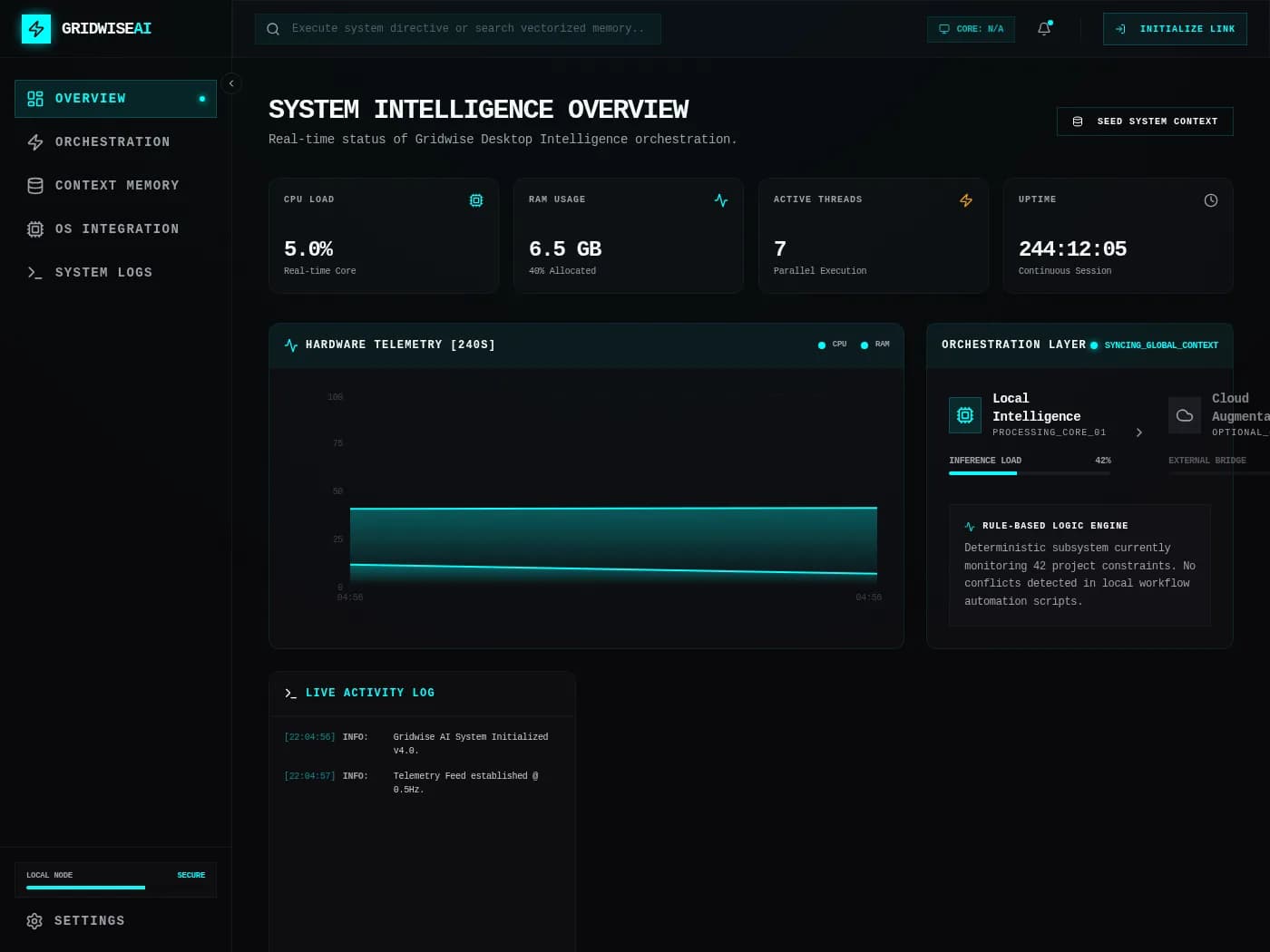 Gridwise Desktop AI
