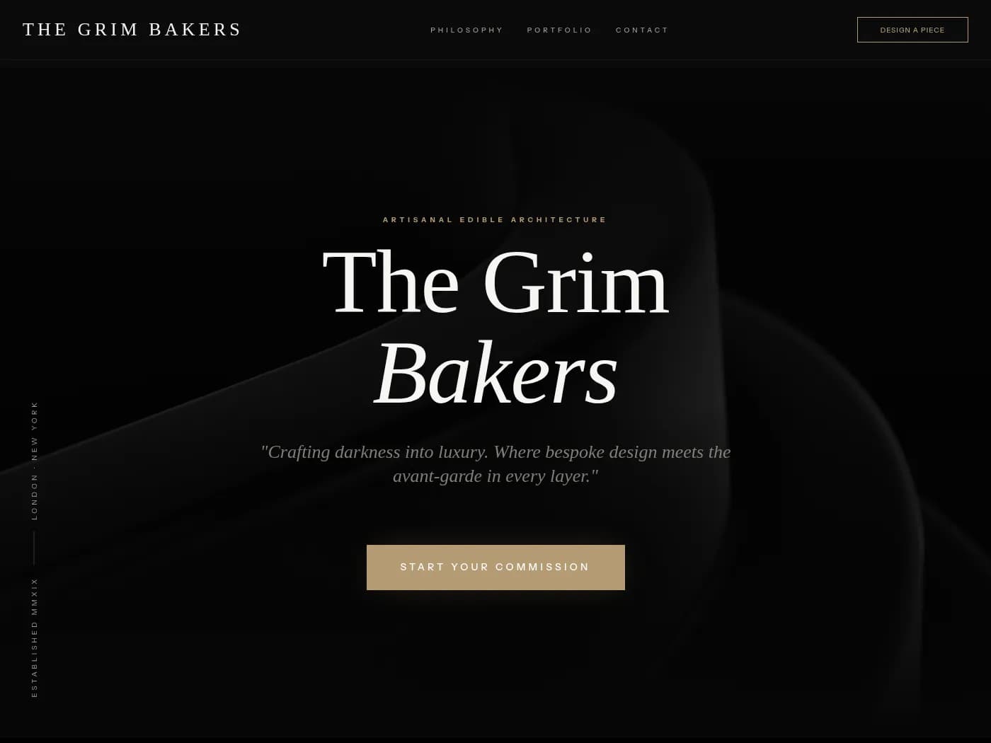 Grim Bakers Cake Designer