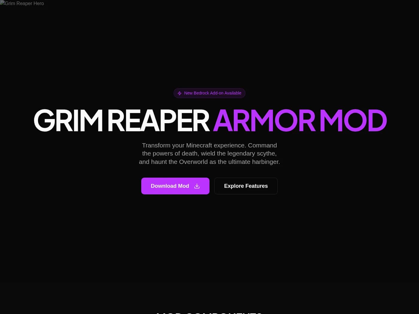 Grim Reaper Armor Mod