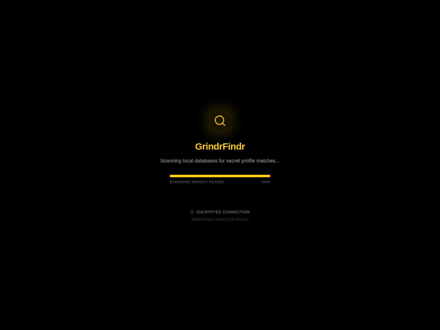 GrindrFindr Web Profile
