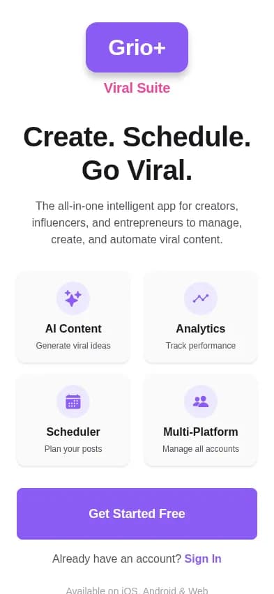 Grio+: viral post