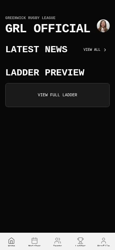 GRL Official Rugby App